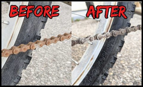 How to Remove Rust from a Mountain Bike Chain [with Video] | DIY ...