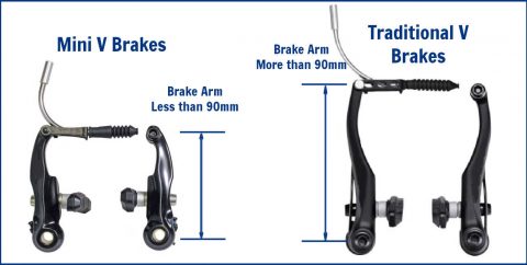 What are V-Brakes on a Bike? (How do they Work?) | DIY Mountain Bike