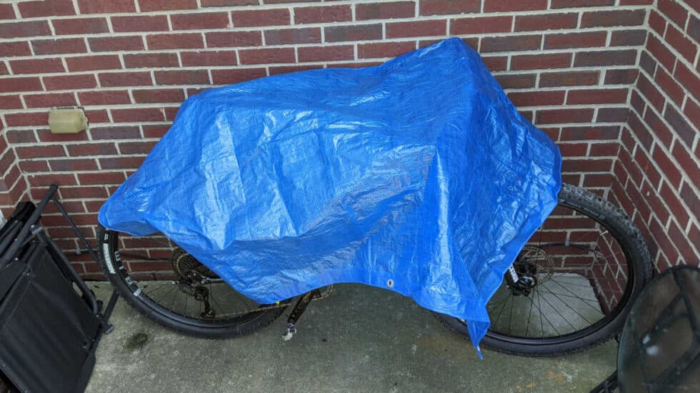 Storing a Bike Outside (Do it Right! and Keep Riding) | DIY Mountain Bike